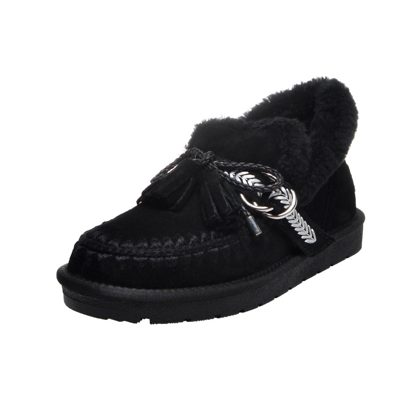 รองเท้าบู๊ทส์ผ้ากํามะหยี่สําหรับผู้หญิง - jsh_jh_kj.th - ThaiPick