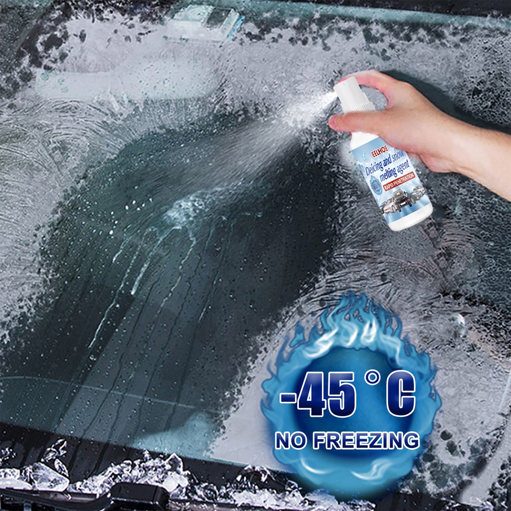 สารเคลือบรถยนต์ Windscreen Spray Antiicing Effective Snow Removal ...