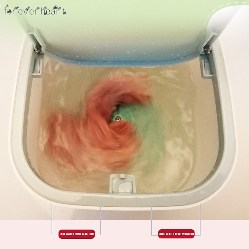 Mini Portable Turbo Washing Machine USB Small-scale Cleaning Machine ...