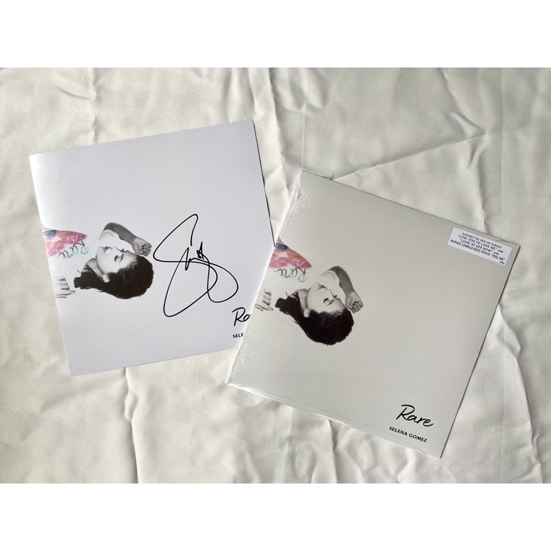 แผ่นเสียง พร้อมลายเซ็น ไซน์ อัลบั้ม Selena Gomez - Rare (Signed) Vinyl ...