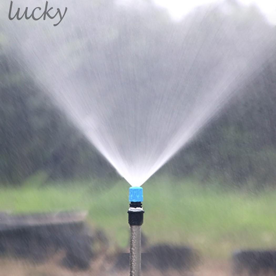 4 points plastic adjustable nozzle lawn sprinkler irrigation garden ...