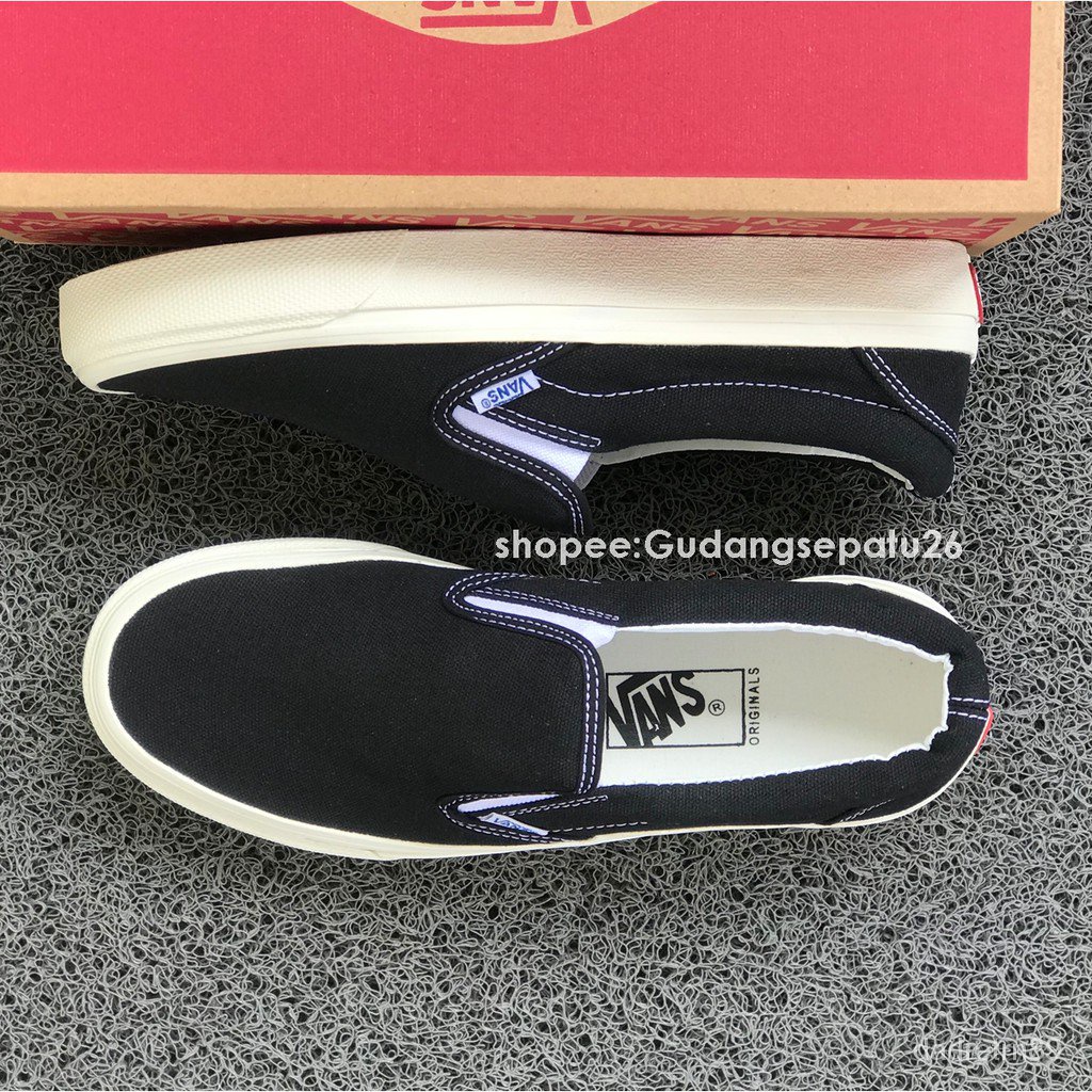 Vans Slip On OG Black White Ivory ESCA - dadretrn89 - ThaiPick