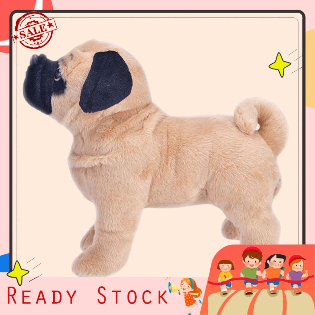 Exquisite Plush Toy Pug Dog Stuffed Toy Adorable Birthday Gifts ...