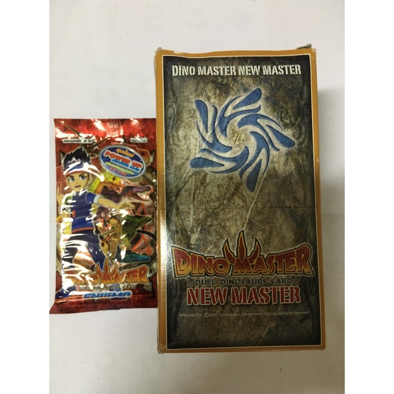 การ์ดไดโนมาสเตอร์ Dino master ซองสุ่มฟอยด์ มี 20 ห่อ สินค้าลิขสิทธิ์ ...