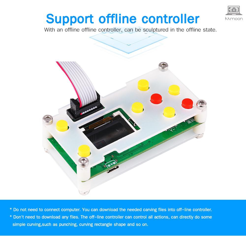 cnc 318 grbl เครื่องควบคุมการทํางานขนาดเล็ก 300x180x40 มม - kkmoon.th - ThaiPick