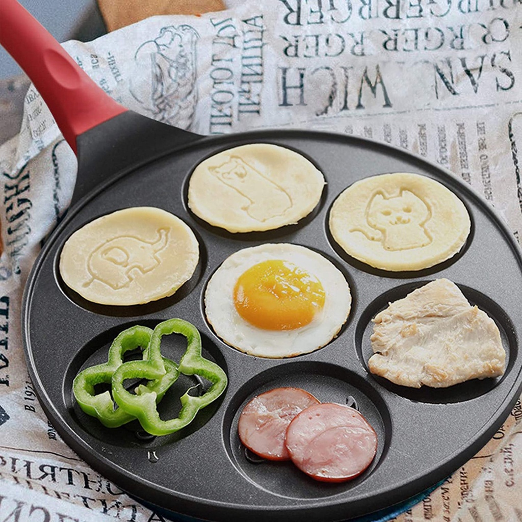 7 Kinds Animal Modeling Pancake Pan Aluminum Alloy Durable ...