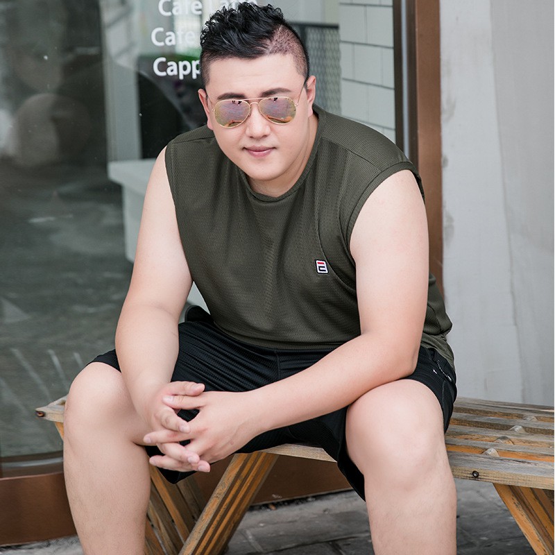 เสื้อกั๊กแขนกุดผ้าตาข่ายทรงหลวมสําหรับผู้ชาย - pbs66.th - ThaiPick