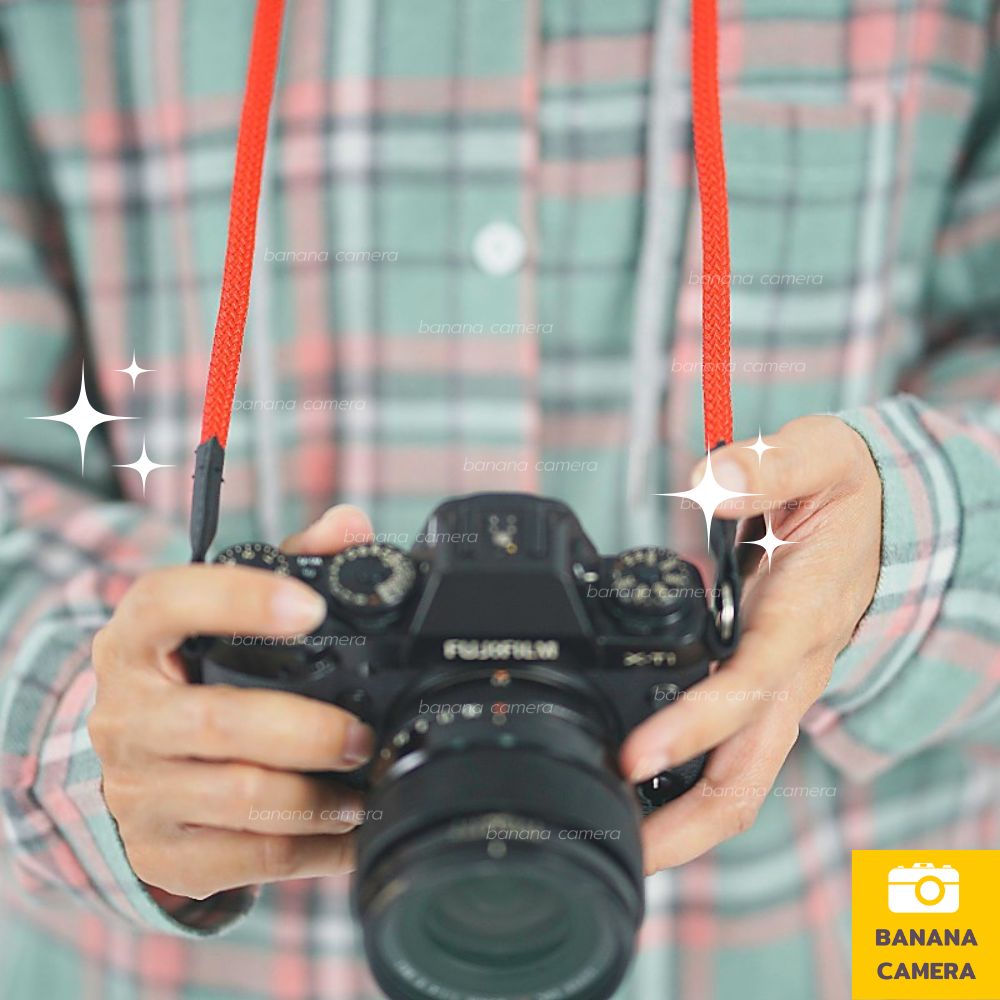 Banana Camera สายคล้องคอ สายคล้องกล้อง สายกล้อง สายสะพายกล้อง วัสดุทำ ...