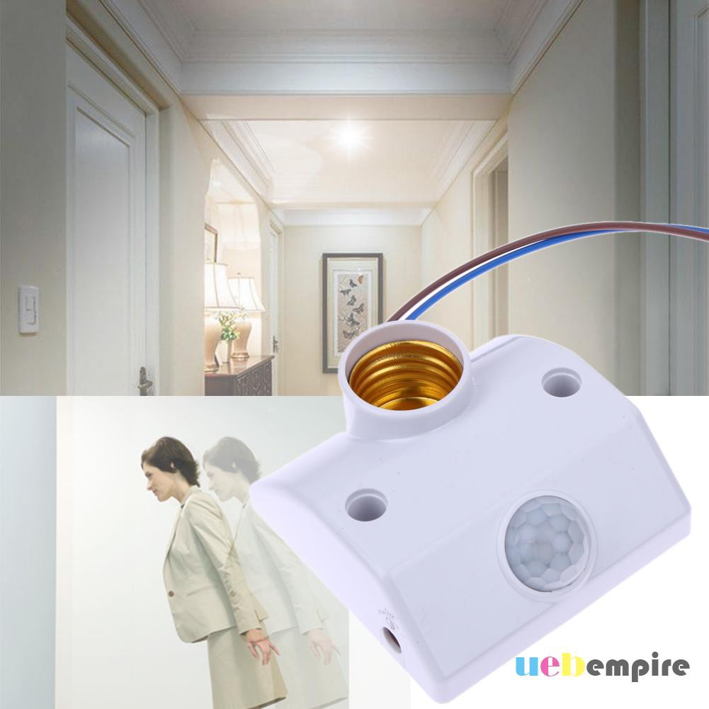 E27 220 V Infrared Motion Sensor โคมไฟอัตโนมัติสวิทช์ Holder ...