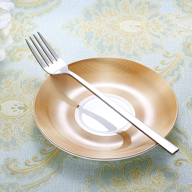 3pcs Stainless Steel Dinner Fork Long Handle Table Forks set Korean ...