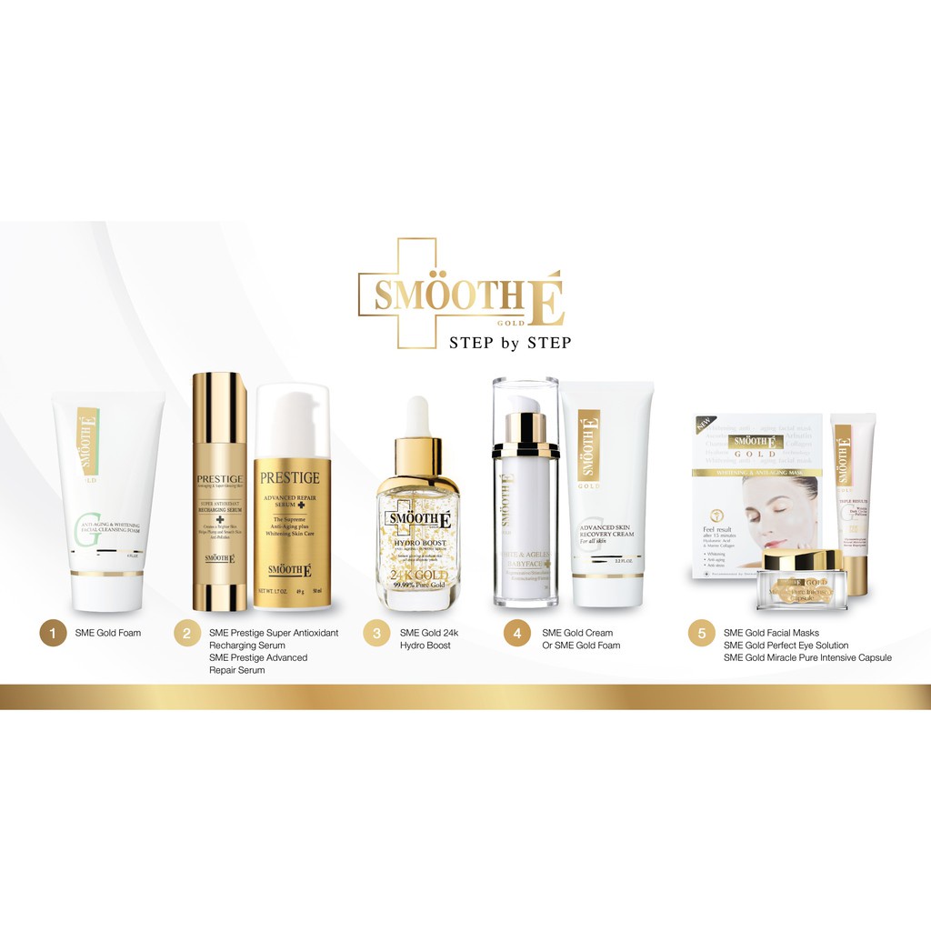 Smooth E Gold Perfect Eye Solution 15ML. เซรั่มบำรุงผิวรอบดวงตา ลดเลือนริ้วรอยและความหมองคล้ำ ...