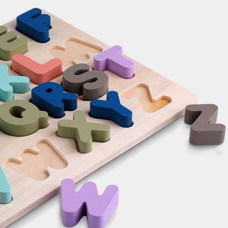 Chunky Alfabeth Puzzle Letters Puzzle Wooden Puzzle Are Very Selling ...