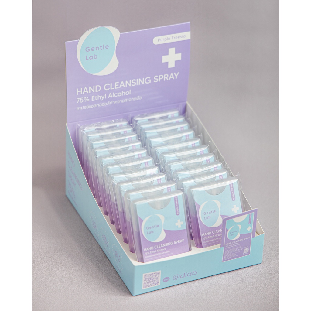 Gentle Lab alcohol hand spray card - Purple Freesia 20 ml HnD9 ...