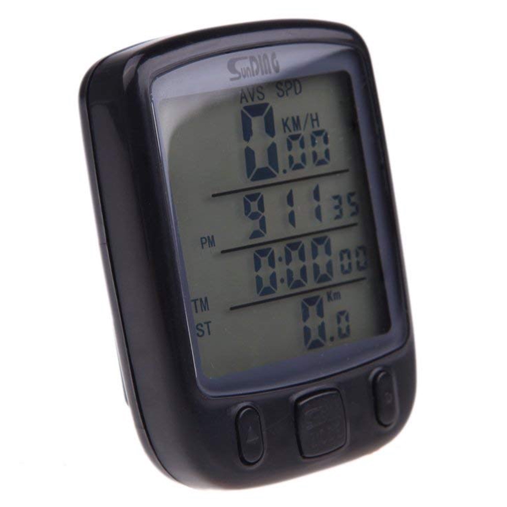 SUNDING Wireless Bike Bicycle Cycling Computer Odometer Speedometer ...