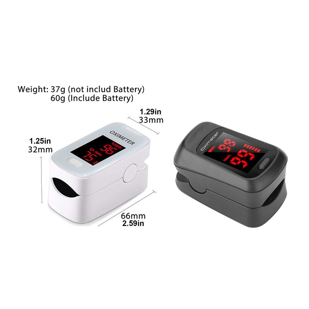 [Ready Stock] Finger Clip Pulse Oximeter Portable Oximeter Blood Oxygen ...