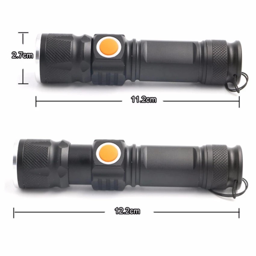 ULTRAFIRE ไฟฉายแรงสูงซูมจิ๋ว ชาจไฟUSBในตัว รุ่น PM-515 ปรับไฟได้3จังหวะ ...
