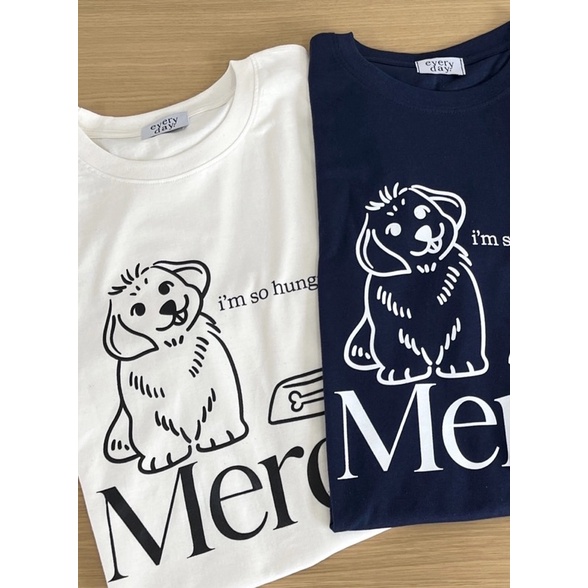 Merci dog T-shirt ลายน้องหมา - bibeba.shirtshop - ThaiPick