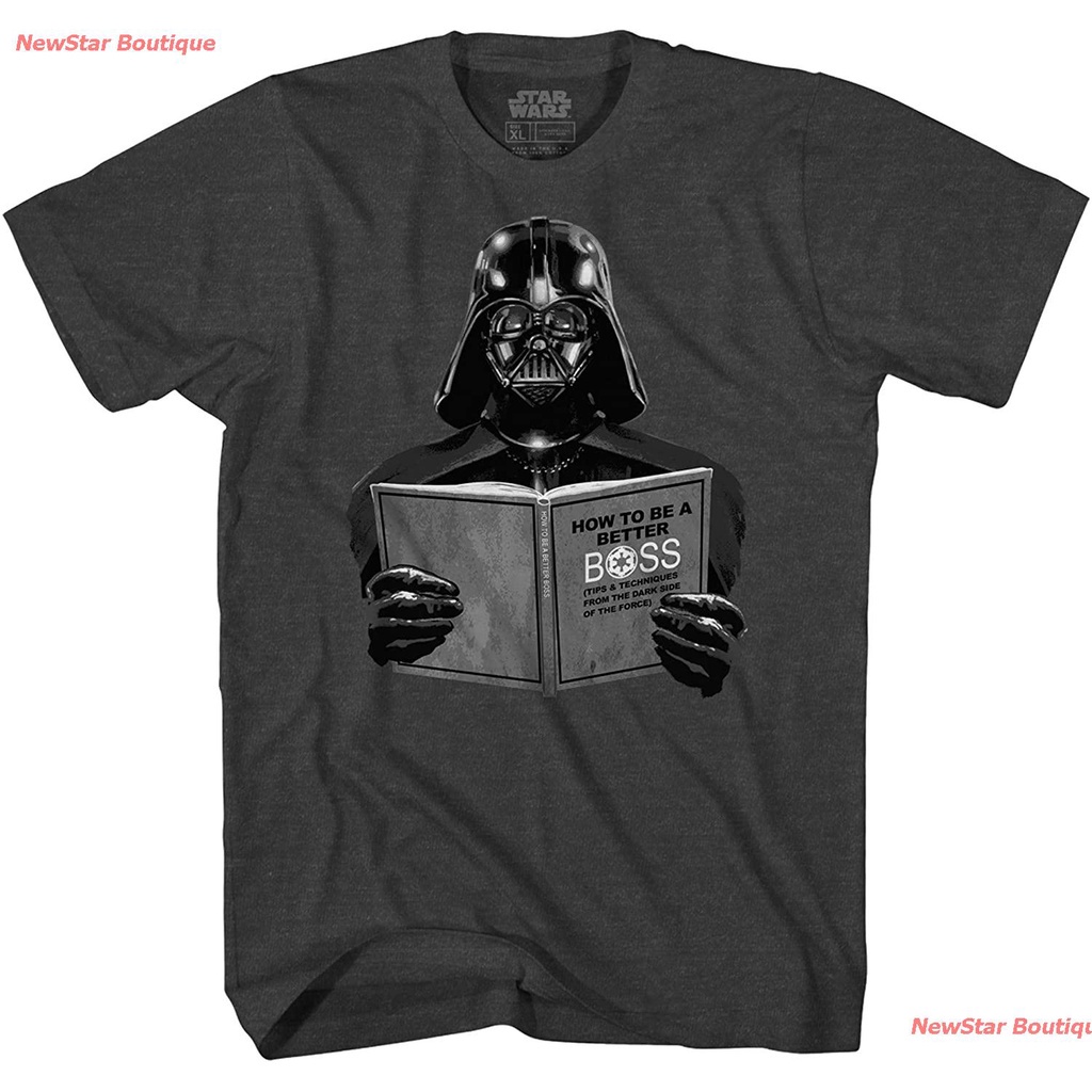 เสื้อยืดผู้ชายและผู้หญิง STAR WARS Darth Vader Dark Side Empire Funny ...