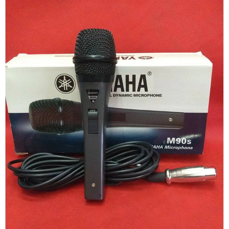 ไมค์สาย YAMAHA ไมค์อย่างดี ไมค์คาราโอเกะ ไมค์ ไมค์โครโฟนคะพร้อมสาย ไมค์ ...