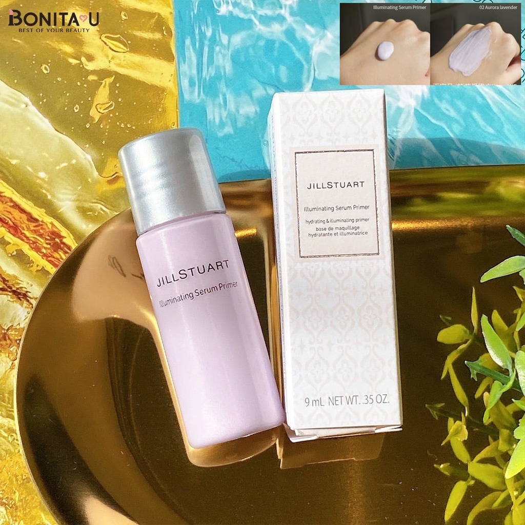 Jill Stuart Illuminating Serum Primer 9ml. สี 02 Aurora Lavender ...
