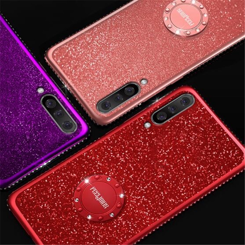 เคสโทรศัพท์มือถือซิลิโคนลายกลิตเตอร์สําหรับ Xiaomi Mi Cc9 Note 10 Cc9E ...