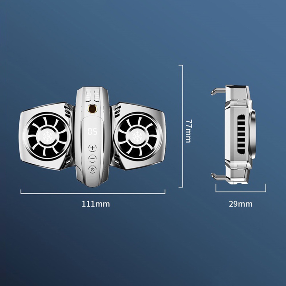 Hot StockK4 Mobile Phone Radiator With Smartphone Temperature Display ...