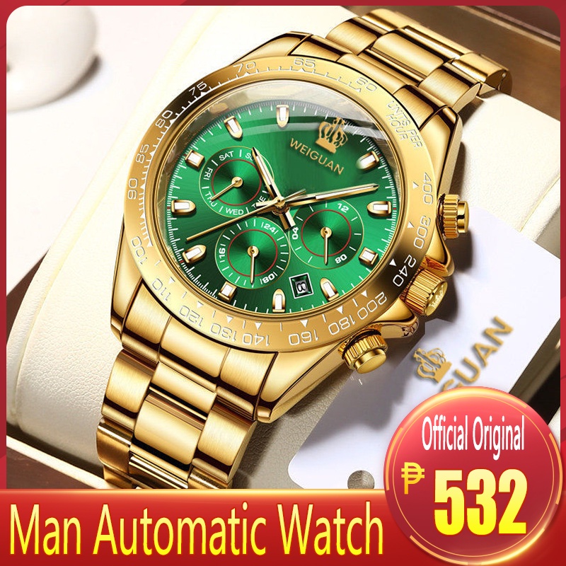 Original Men's Watch Business Waterproof Quartz Watch Luminous Calendar ...