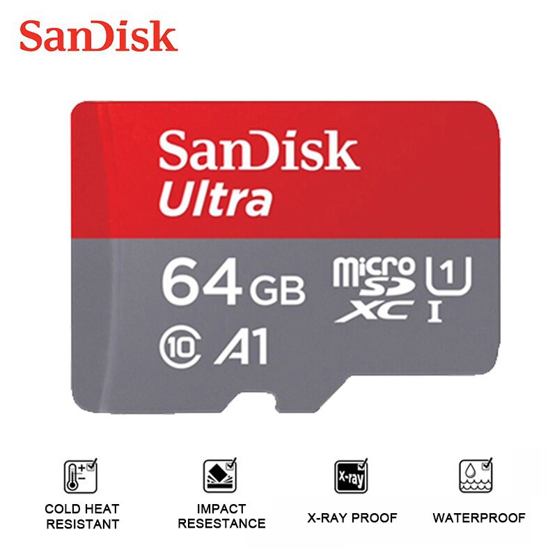 Fast Deliverysandisk memory cardSandisk A1Micro SD card 512GB 100Mbs TF ...