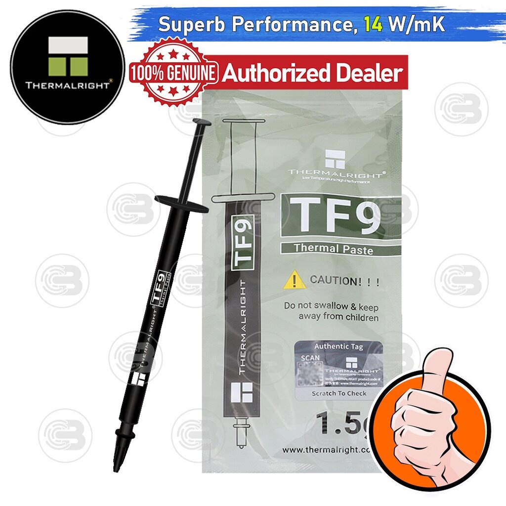[CoolBlasterThai] Thermalright TF9 Thermal Compound 1.5g./14 W/m.k | Shopee Thailand