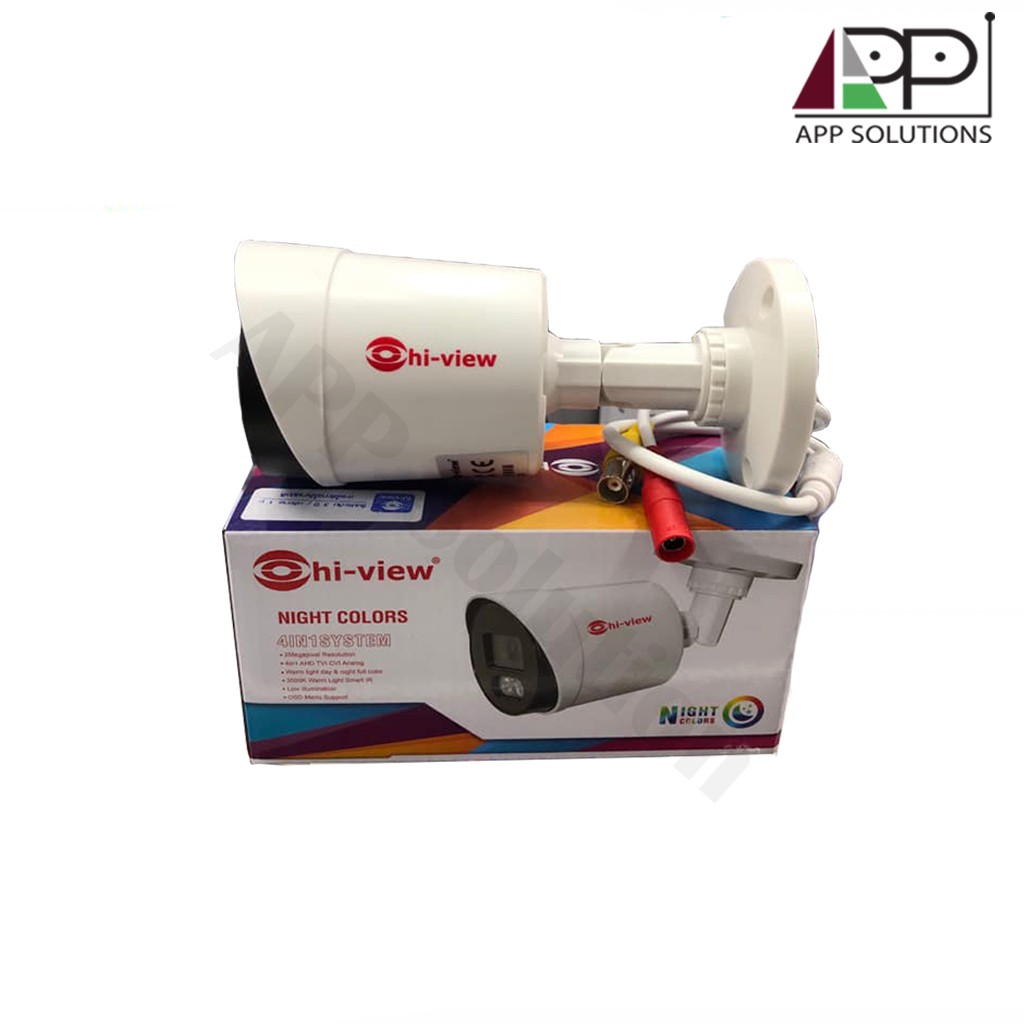 HI-VIEW CCTV AHD1080Pกล้องวงจรปิด2ล้านพิกเซล รุ่นHA-324B20L(ภาพสีตลอด ...