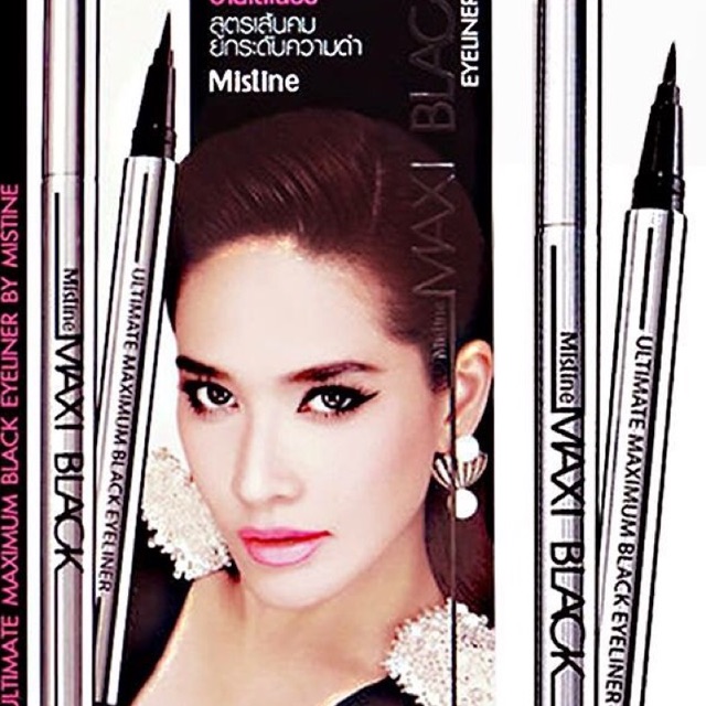 Mistine Maxi black eyeliner | Shopee Thailand