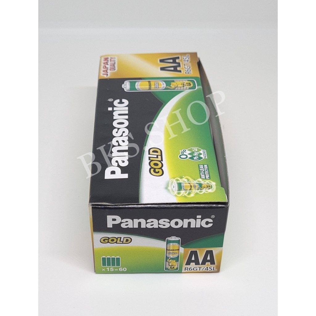 ถ่านพานาโซนิคโกลด์-Panasonic Gold-ถ่านพานาโซนิคสีเขียว ขนาด 1.5v AA 15 ...