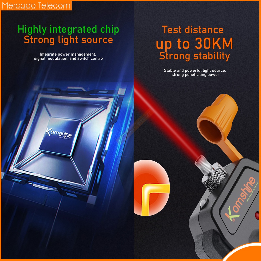 KFL Q Portable USB Li Battery KFL 10 Visual Fault Locator VFL Optical ...