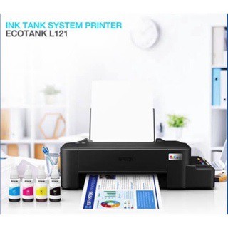 Epson EcoTank L121 A4 Ink Tank Printer เครื่องพิมพ์แท้ง พิมพ์อย่างเดียว ...