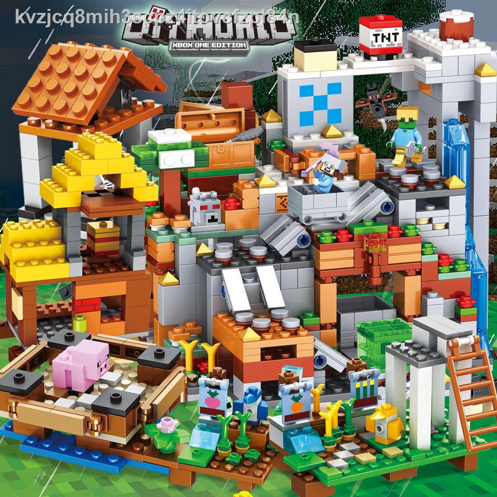ใช้งานร่วมกับ Lego Blocks Mine World Assembling Toys Children s ...