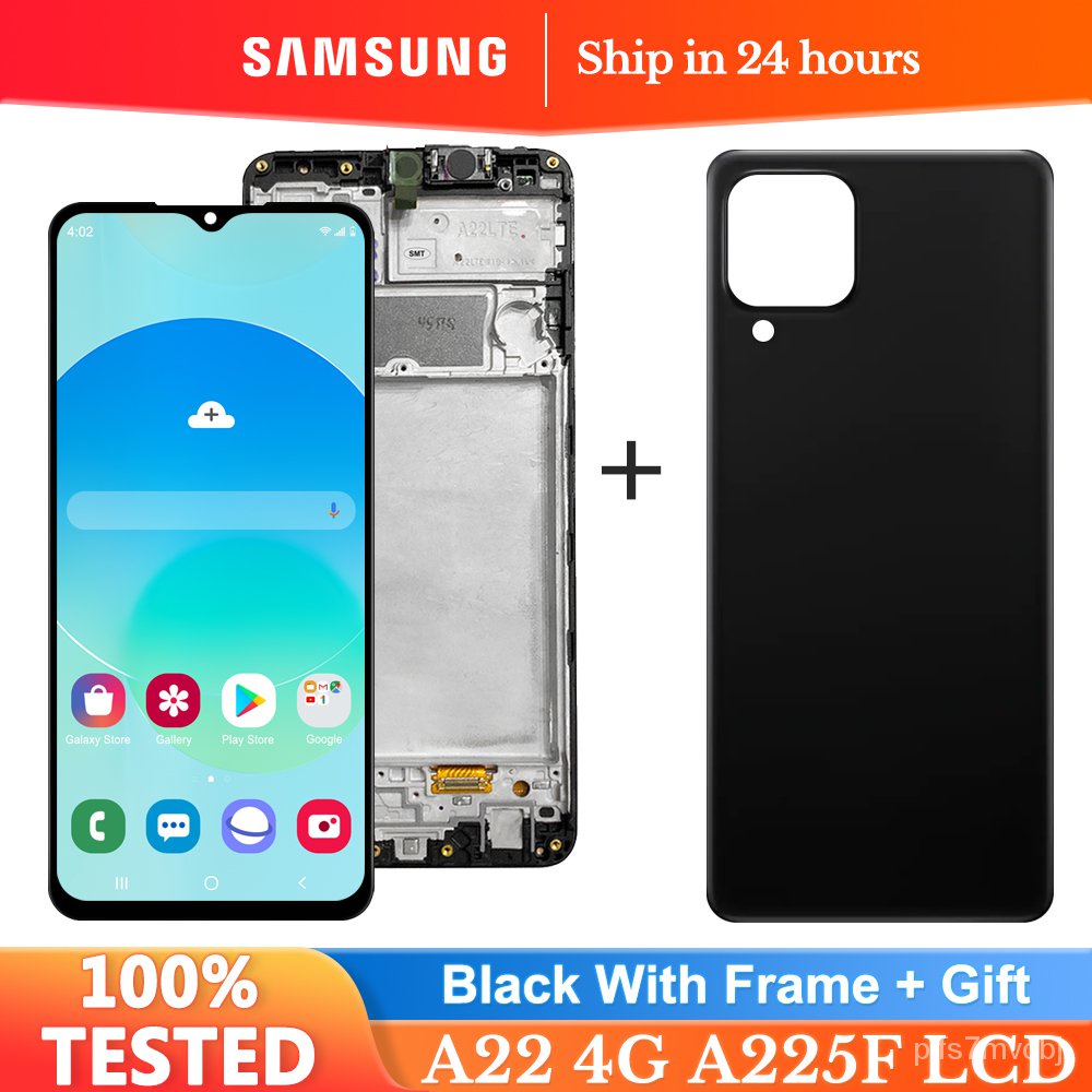 100 Test For Samsung Galaxy A22 4G LCD Display Touch Screen Digitizer ...