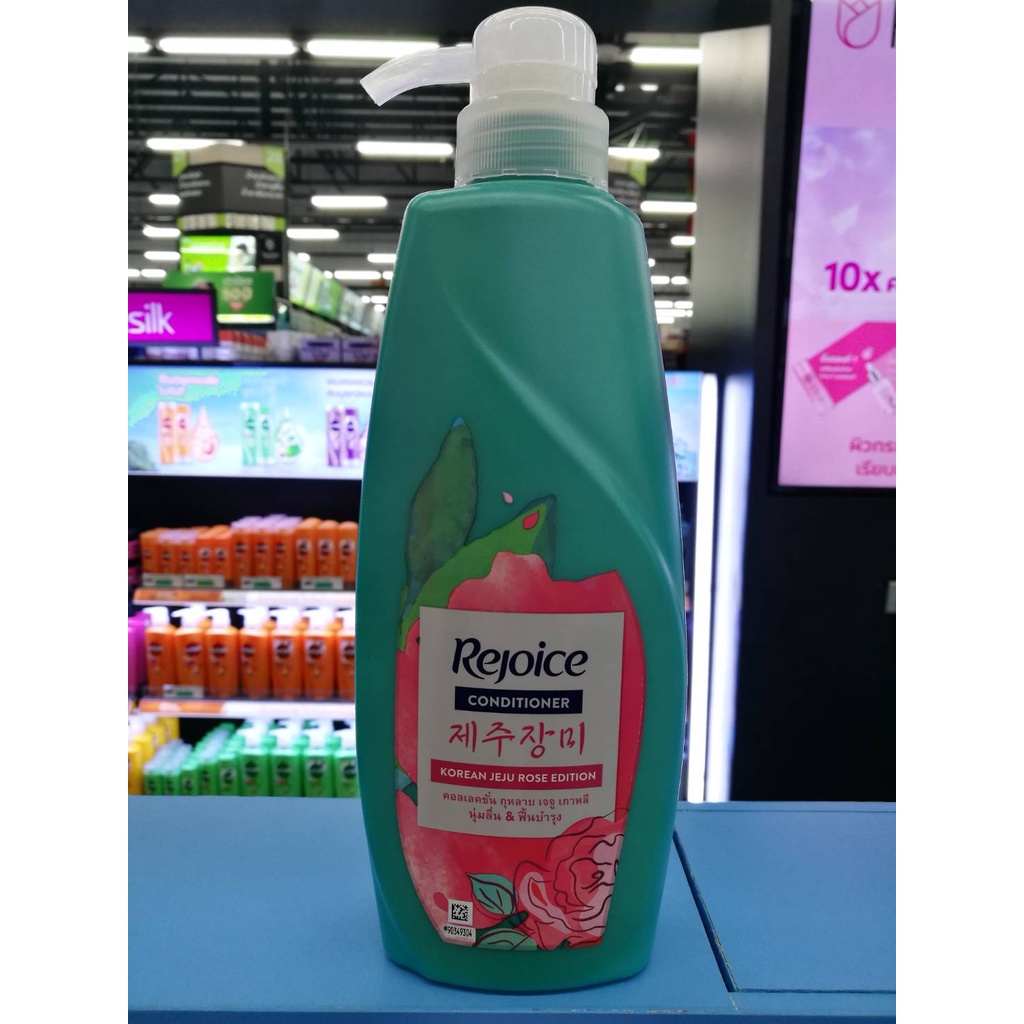 ใหม่ Rejoice SHAMPOO CONDITIONER KOREAN JEJU ROSE EDITION(410425600 ML.) รีจอยส์ คอลเลคชั่น ...
