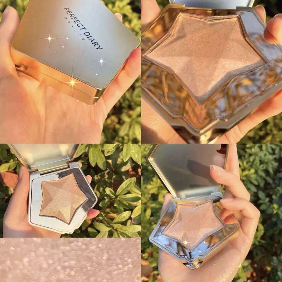 Perfect Diary, Diamond Highlights and Contouring One Piece, Nose Shadow ...