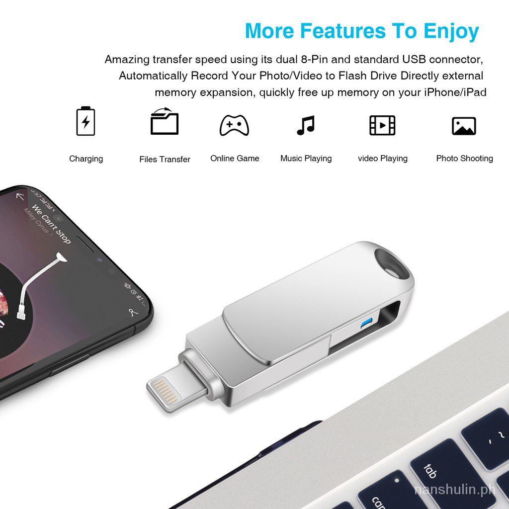 Sandisk New 512GB 2IN1 OTG Flash Drive Type-C IOS Smart Phone PenDrive ...