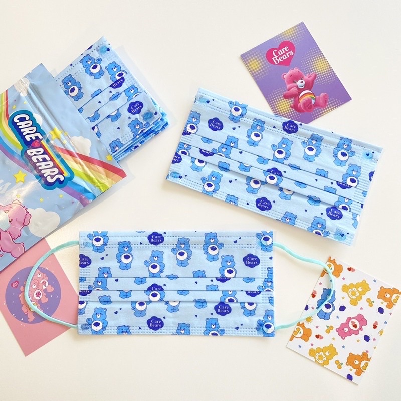 พร้อมส่งโปรแรง นำเข้าจากญี่ปุ่น Care Bears Mask แพ็ค 10ชิ้น ซองแคร์แบร์ ...