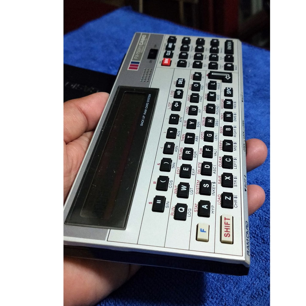Casio FX-750P Vintage อายุ 35 ปี Made in Japan สภาพ 95% - chalot6218 ...