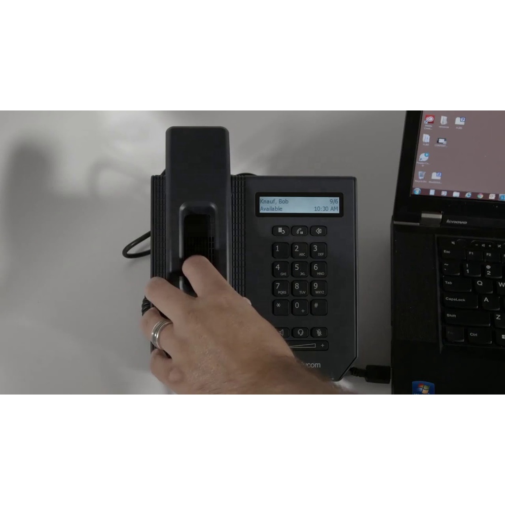 Desktop Phone Polycom Cx300 2201-32500-001 Business PHONES VoIP See ...