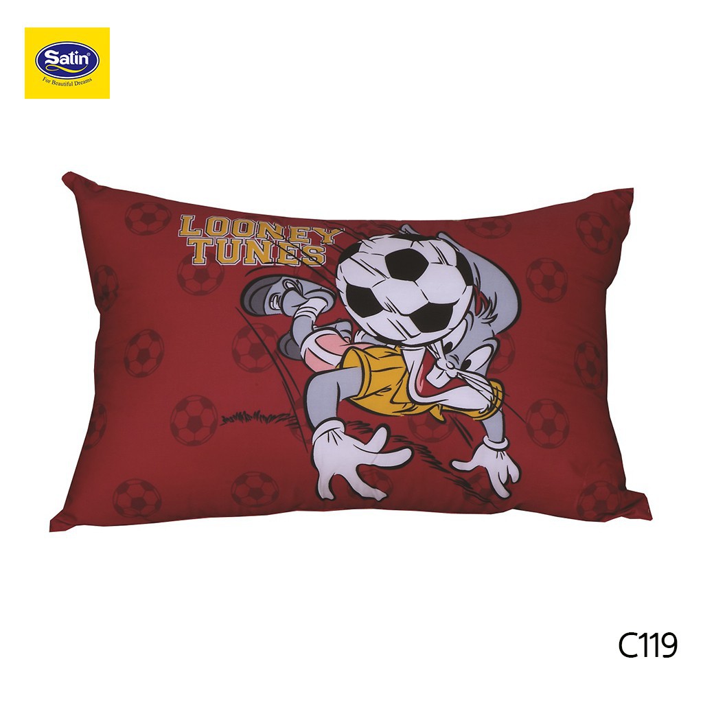 [Sexybaby] Satin หมอนหนุนใยสังเคราะห์ ขนาดมาตรฐาน 19” x 29” การ์ตูน ...