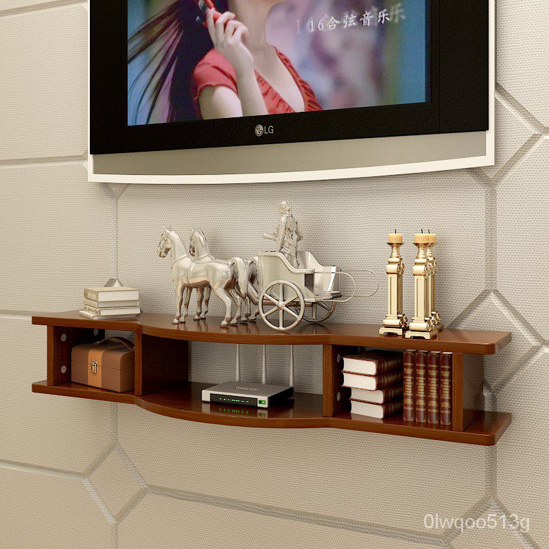 〖Featured Sale〗 Wall Storage Rack Simple Modern Living Room Set-Top Box ...