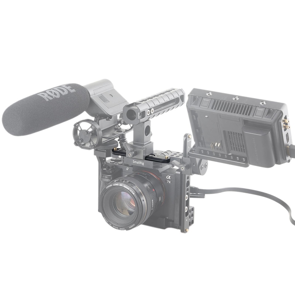 SmallRig Safety NATO Rail 93mm Long for Nato Handle Camera Cage EVF ...