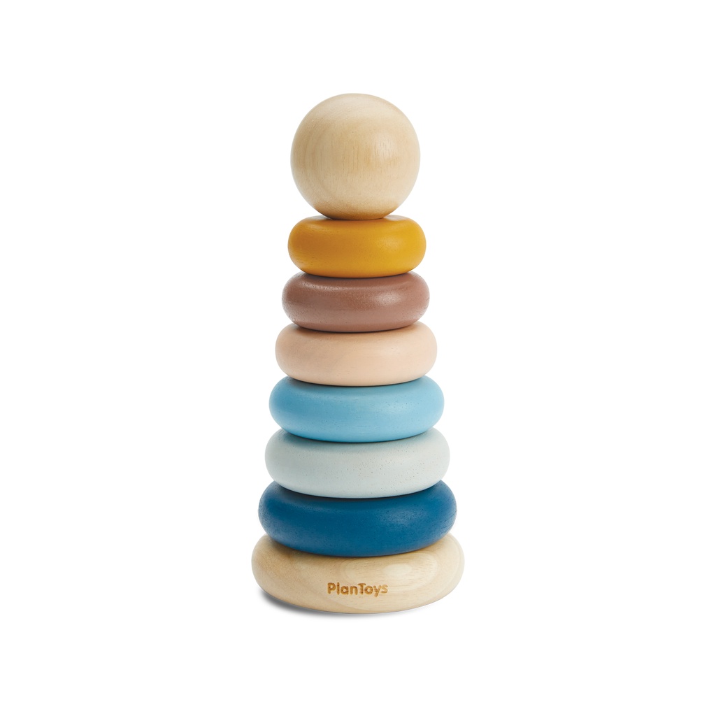 PlanToys Stacking Ring-Orchard Collection ของเล่นเพื่อการศึกษาและการ ...