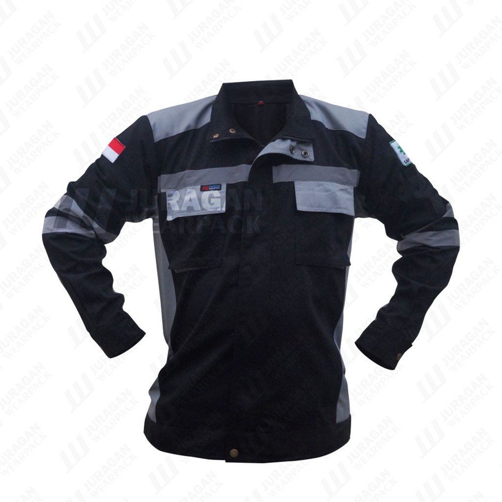 Wearpack SAFETY Black Color Combination ABU a5nb | Shopee Thailand