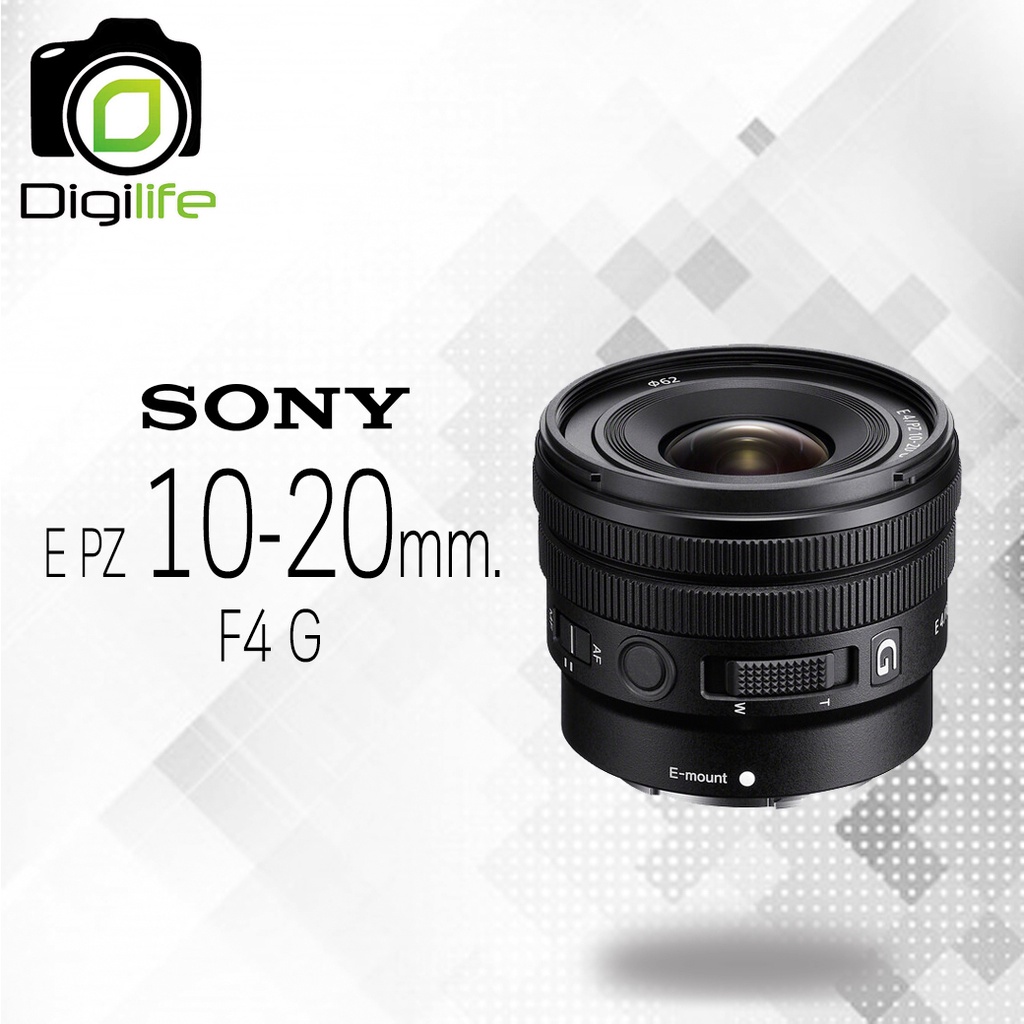 ผ่อน 0 Sony Lens E PZ 10-20 mm. F4 G - รับประกันร้าน Digilife Thailand ...