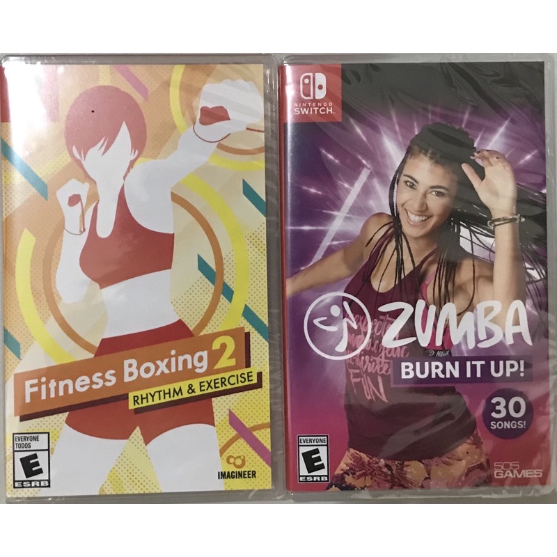 Fitness Boxing Zumba burn it up Nintendo games Nintendoswitch มือ1 ของ ...