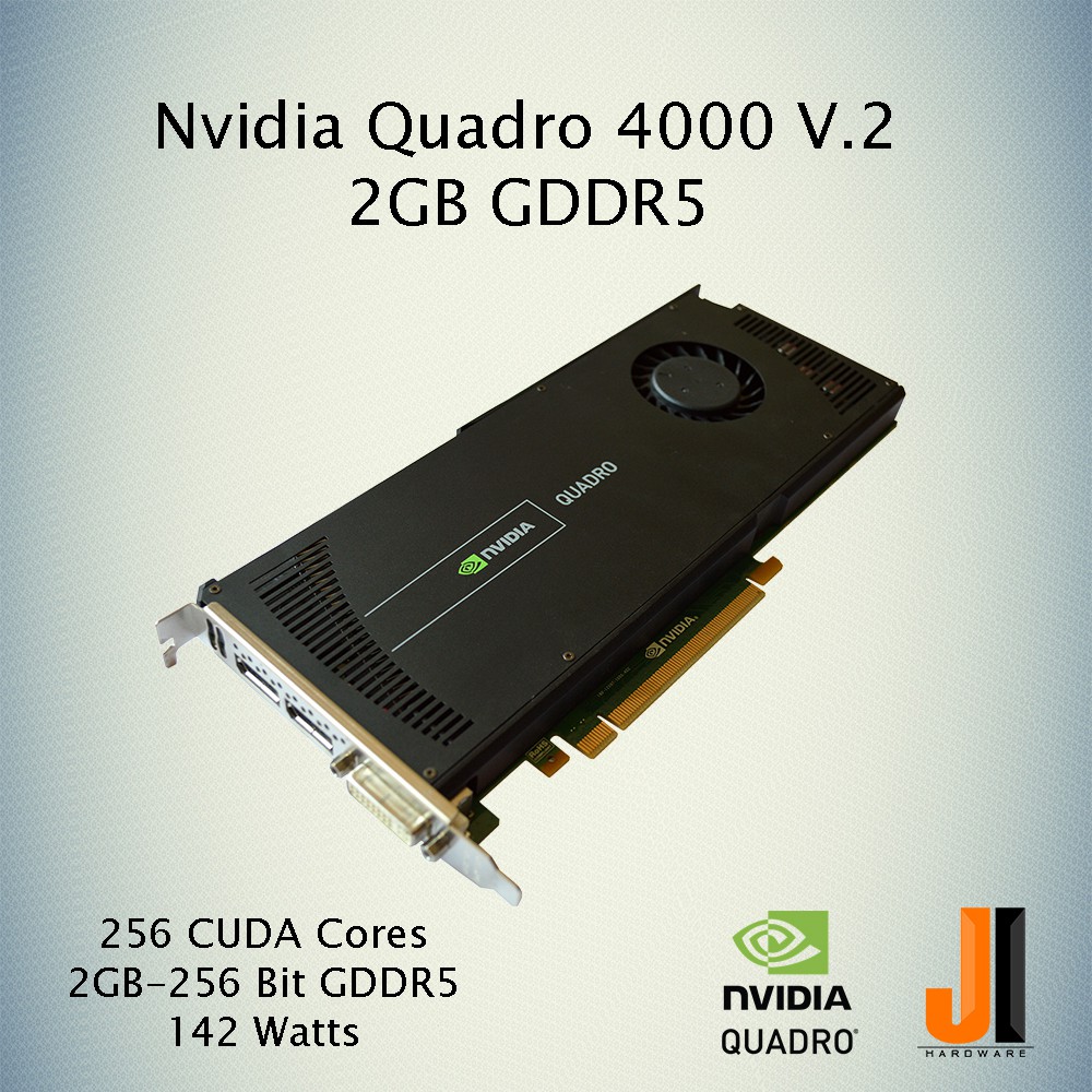 Nvidia Quadro 4000 V.2 2GB DDR5 มือสอง - jihardware - ThaiPick